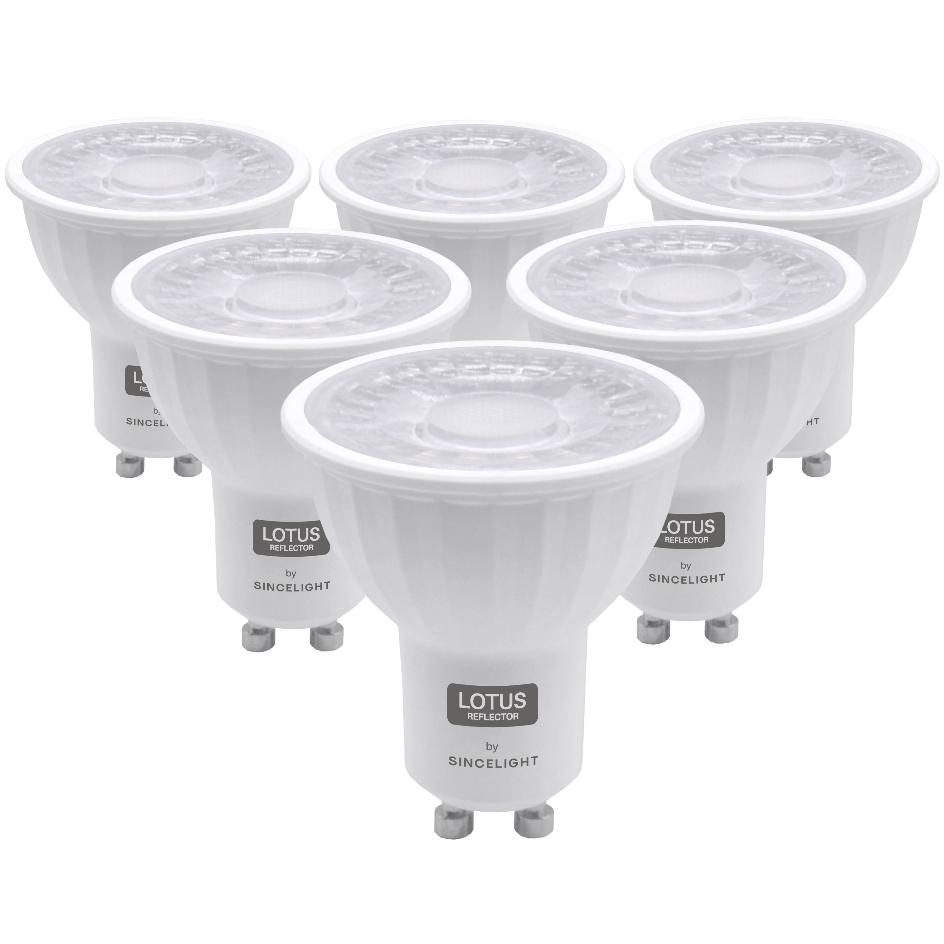 Pack of 6/12 PAR16 LED Downlights Bulb with GU10,100 240V,6W,2700K ...