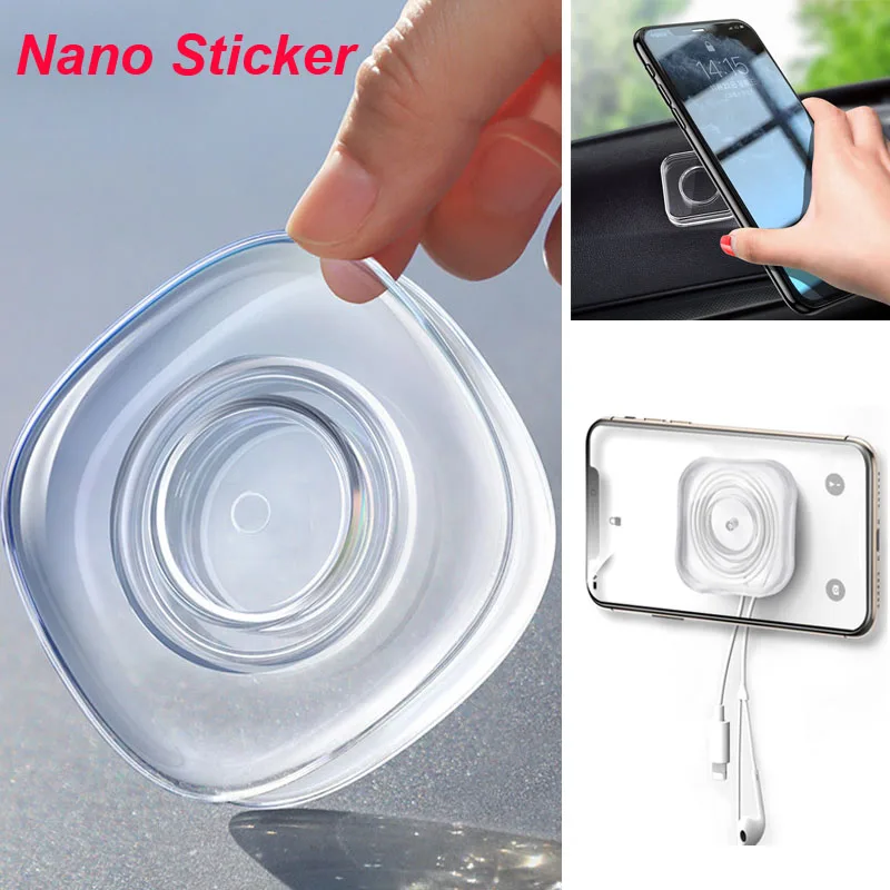 Reusable-Magic-Nano-Sticker-Rubber-Pad-Nano-Paste-Double-sided-Tape ...
