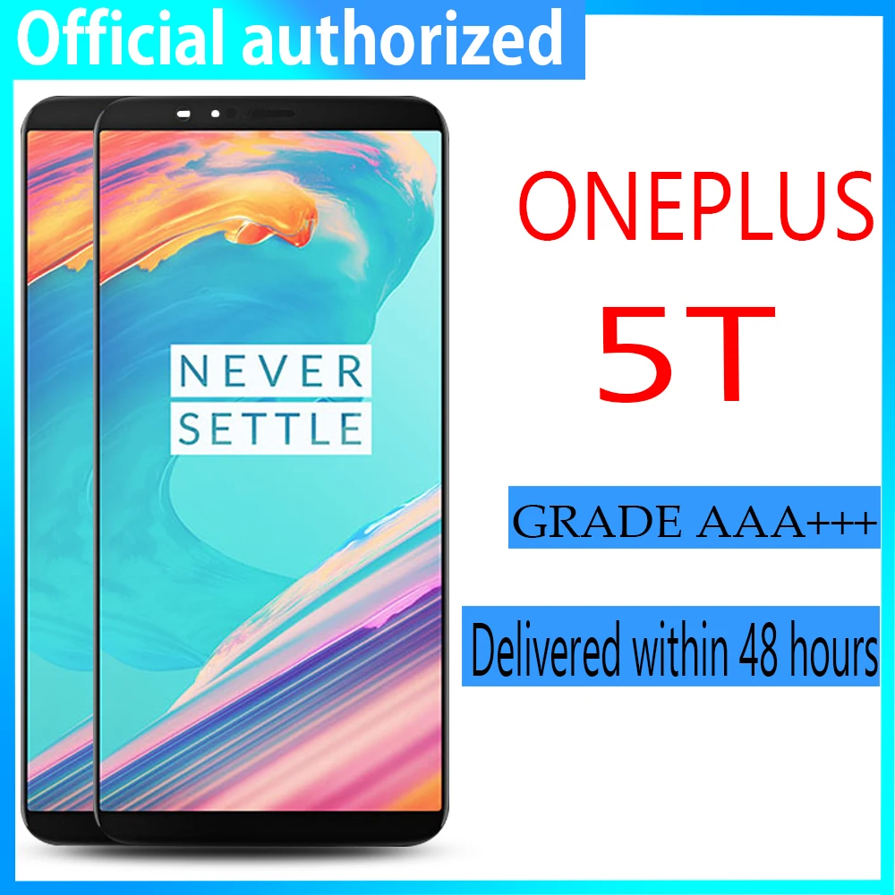 Для OnePlus 5T дисплей ЖК сенсорный экран сборка Замена для OnePlus 5T ...