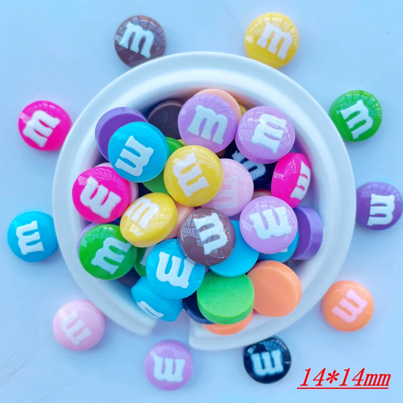 20New Kawaii Cartoon Simulation Candy Series Resin Flat DIY Crafts ...