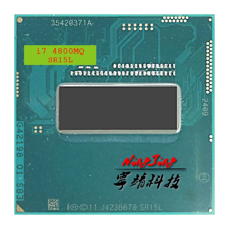 Procesador Intel Core i7 i7 4800MQ 4800MQ SR15L 2,7 GHz usado Quad Core ...