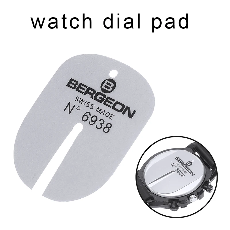 1pc White Wrist Watch Dial Pads Professional Watch Dial Protector Pad ...