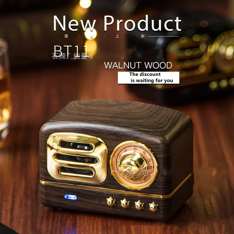 New-mini-wireless-Bluetooth-card-radio-smart-speaker-portable-outdoor ...