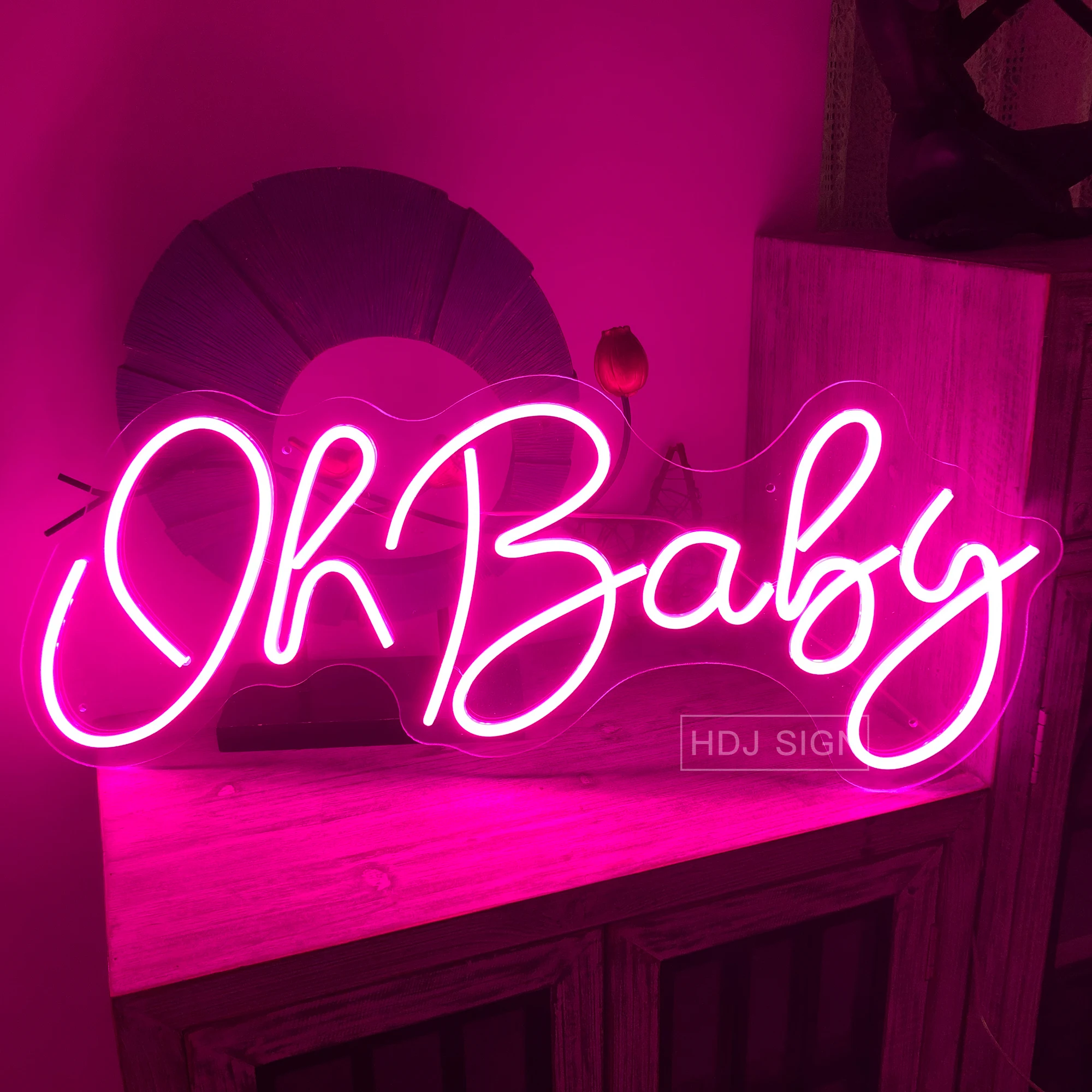 Home & Living Home Décor Neon Sign for Kids Room Decoration Custom Name ...