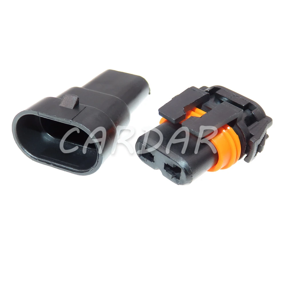 1 Set 2 Pin Dj9005 9005 Headlight Hid Wire Socket Square Light Fog Lamp ...