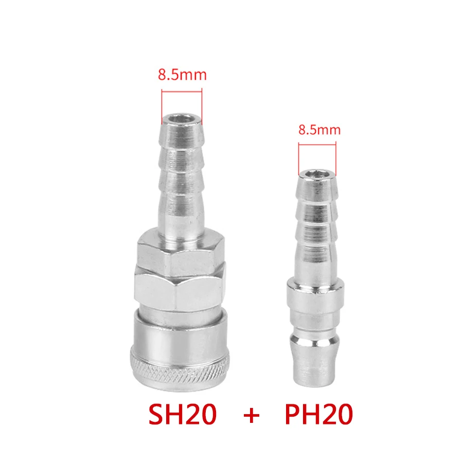 1PCS Pneumatic Fitting C Type SH20+PH20 Quick Connector High Pressure ...