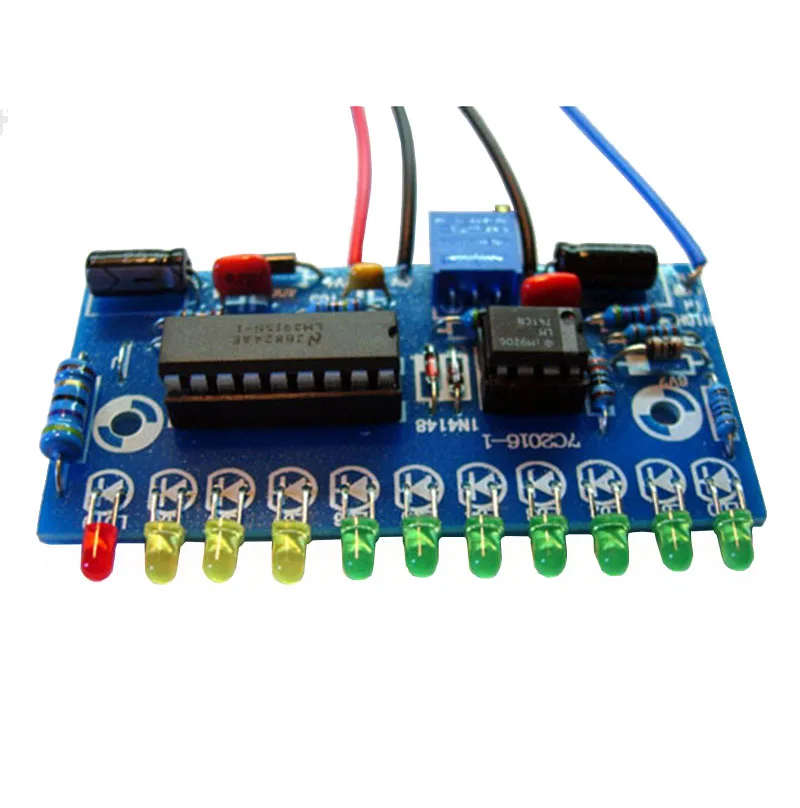 LM3915-10-LED-Audio-Level-Indicator-VU-Meter-Preamp-Power-Amplifier ...