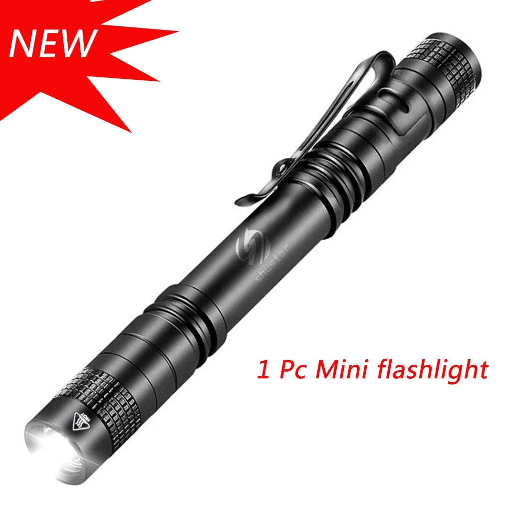 Mini-Led-Flashlight-Torch-2000lm-Pocket-Light-Waterproof-Lantern-Aaa ...