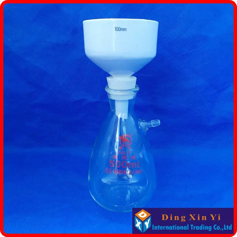 500ml suction flask+100mm buchner funnel,Filtration Buchner Funnel Kit ...
