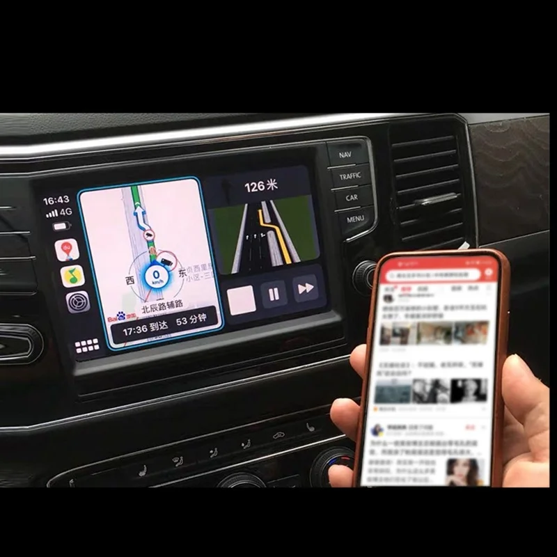 CarPlay for Android Car Navigation Head Unit Plug and Play for Contact ...