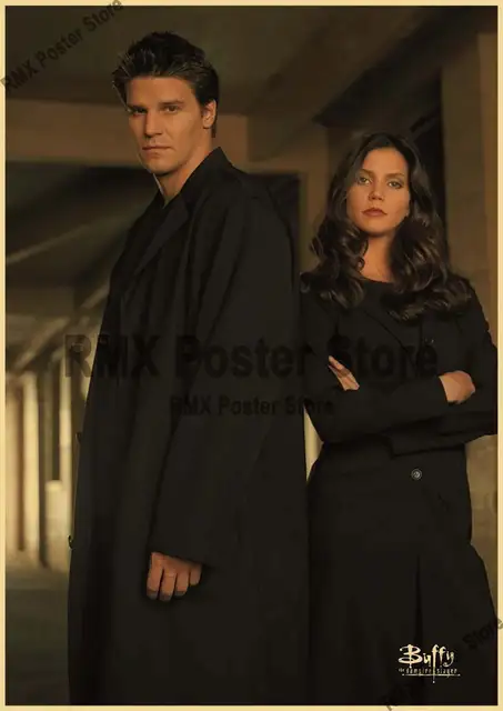 Buffy And Angel Poster