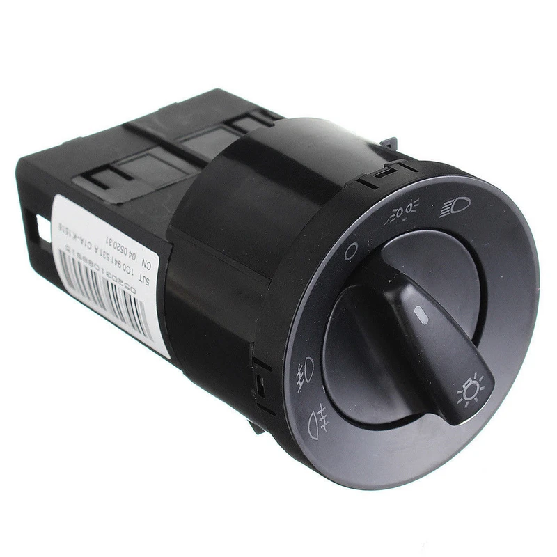 Black Headlight Switch Control For V-W Golf Je-tta Bora MK4 Passat B5 ...