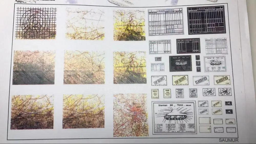 1/35 Scale maps collection figure|Model Building Kits| - AliExpress