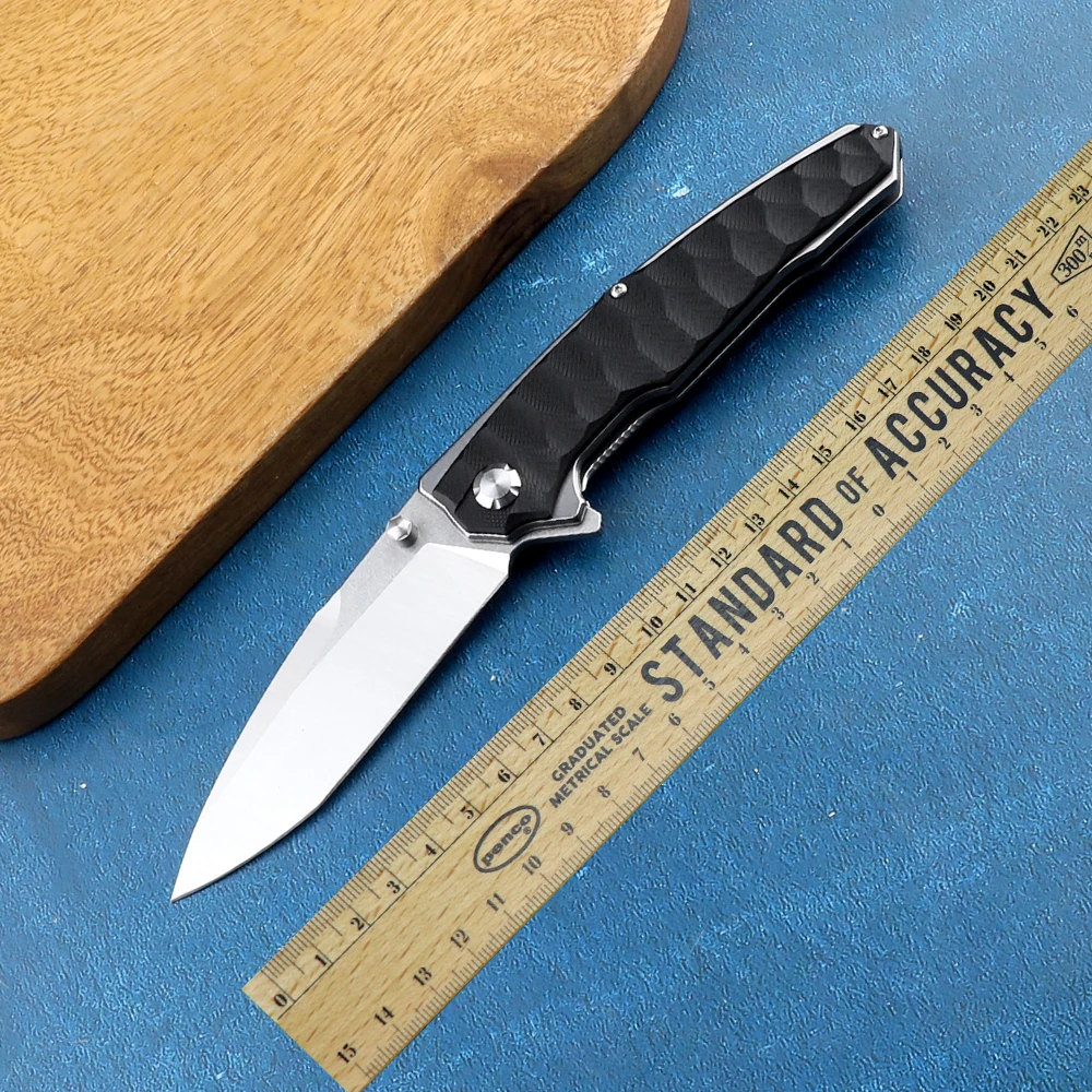 Portable-DC53-Steel-Refolding-Knife-G10-Handle-Outdoor-Camping-Survival ...