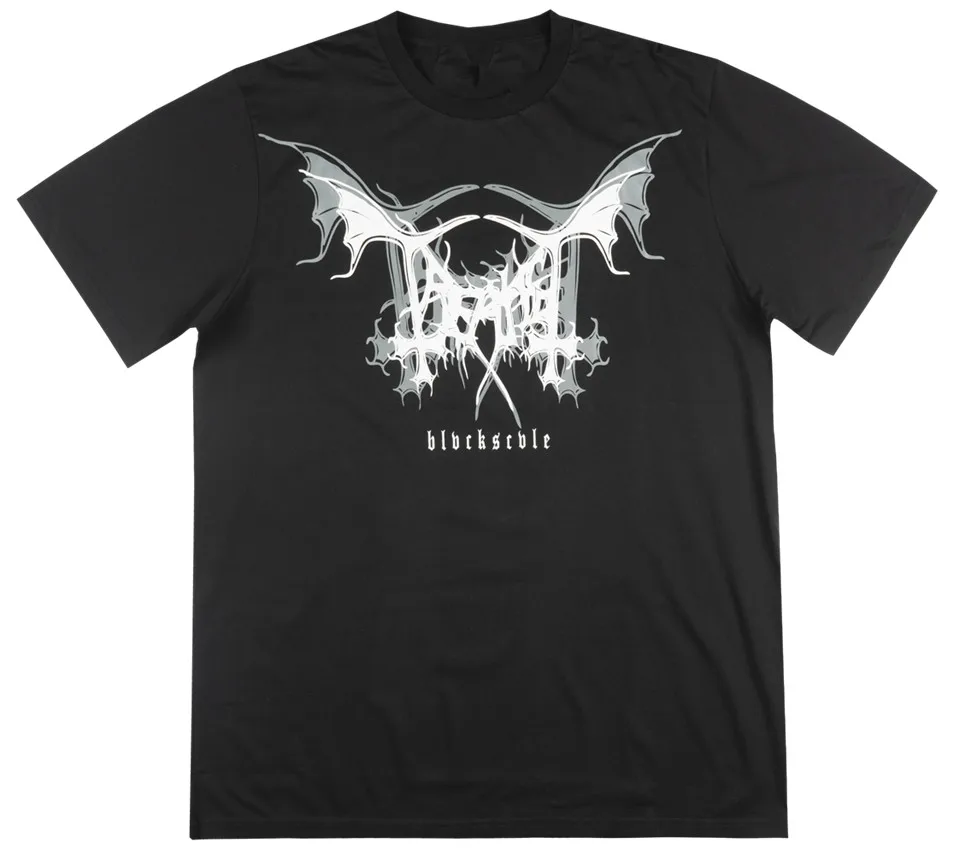 Black Scale Wing T Shirt Elongated Mens Blvck Scvle Streetwear Tee Tee ...