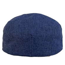 Womens Mens Blue Ivy Cap Women Beret Cabbie Driver Hat Spring Summer ...
