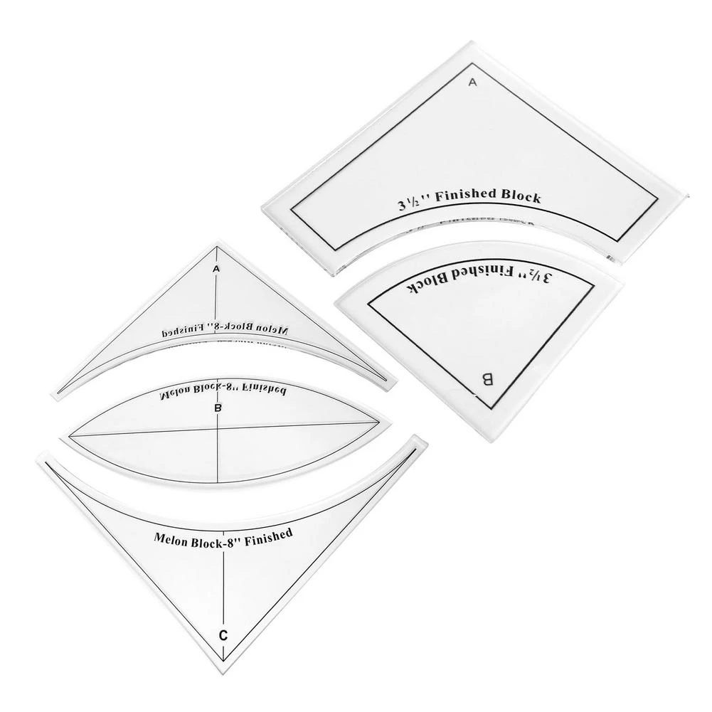 Patchwork Template Acrylic Folded Star Guide Stencil Hot Pad ...