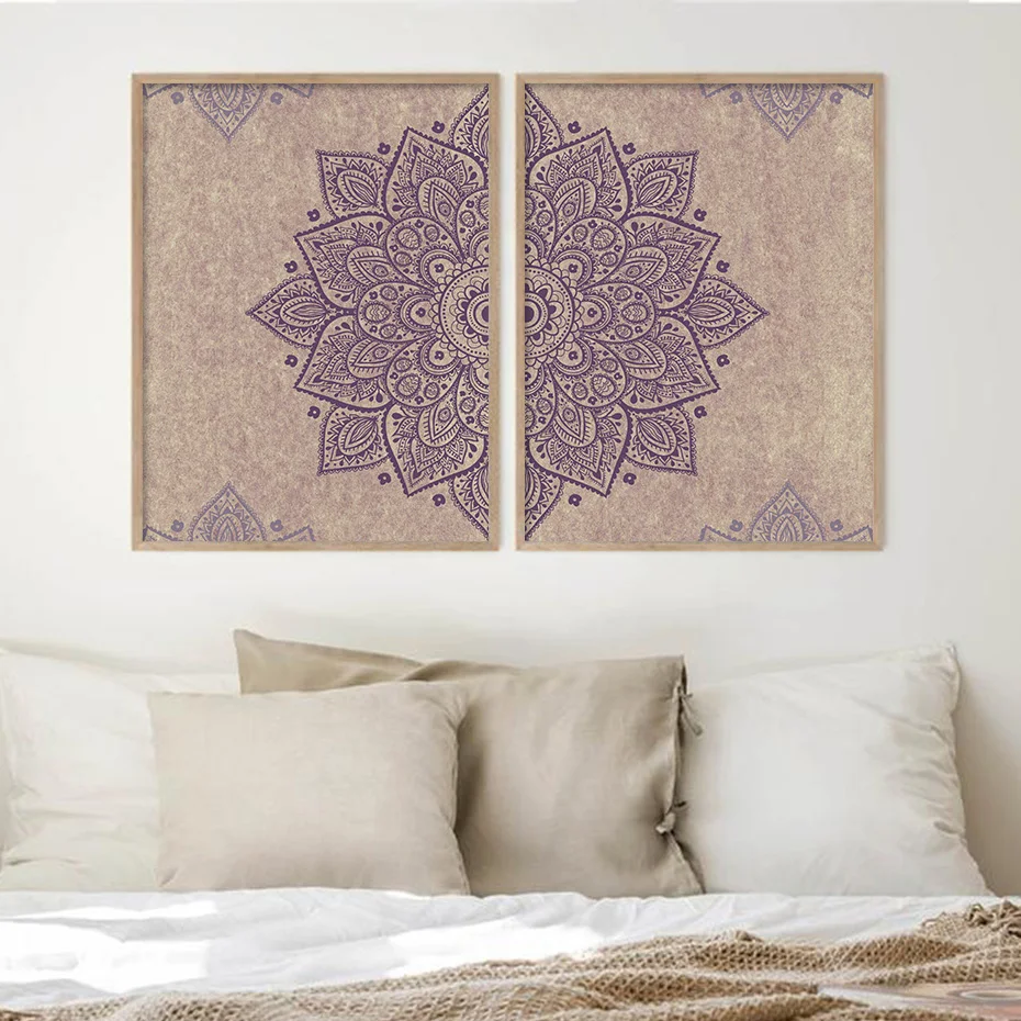 Purple Zen Bedroom