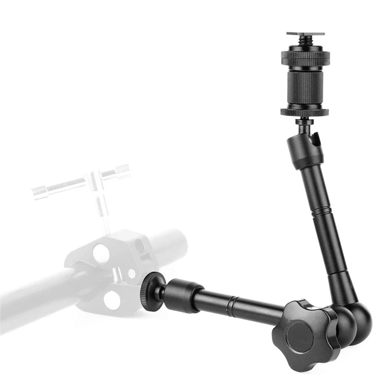 Articulating-Arm-11-inches-Adjustable-Friction-Magic-Arm-Tripod-Holder ...