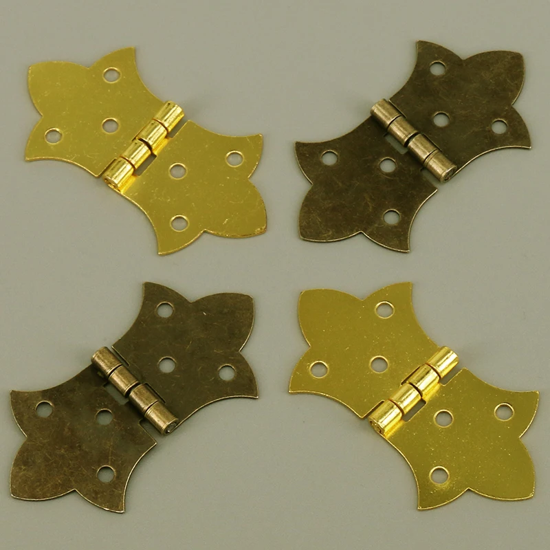 6pcs-31mm-x57mm-Bronze-Gold-Antique-Decorative-Hinges-Cabinet-Cupboard ...