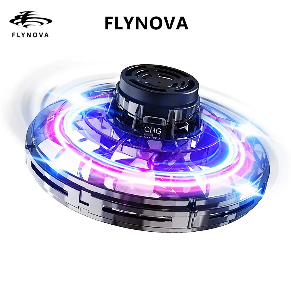 Flynova mini ufo voando spinner flyorb fly spinner drone brinquedos ...