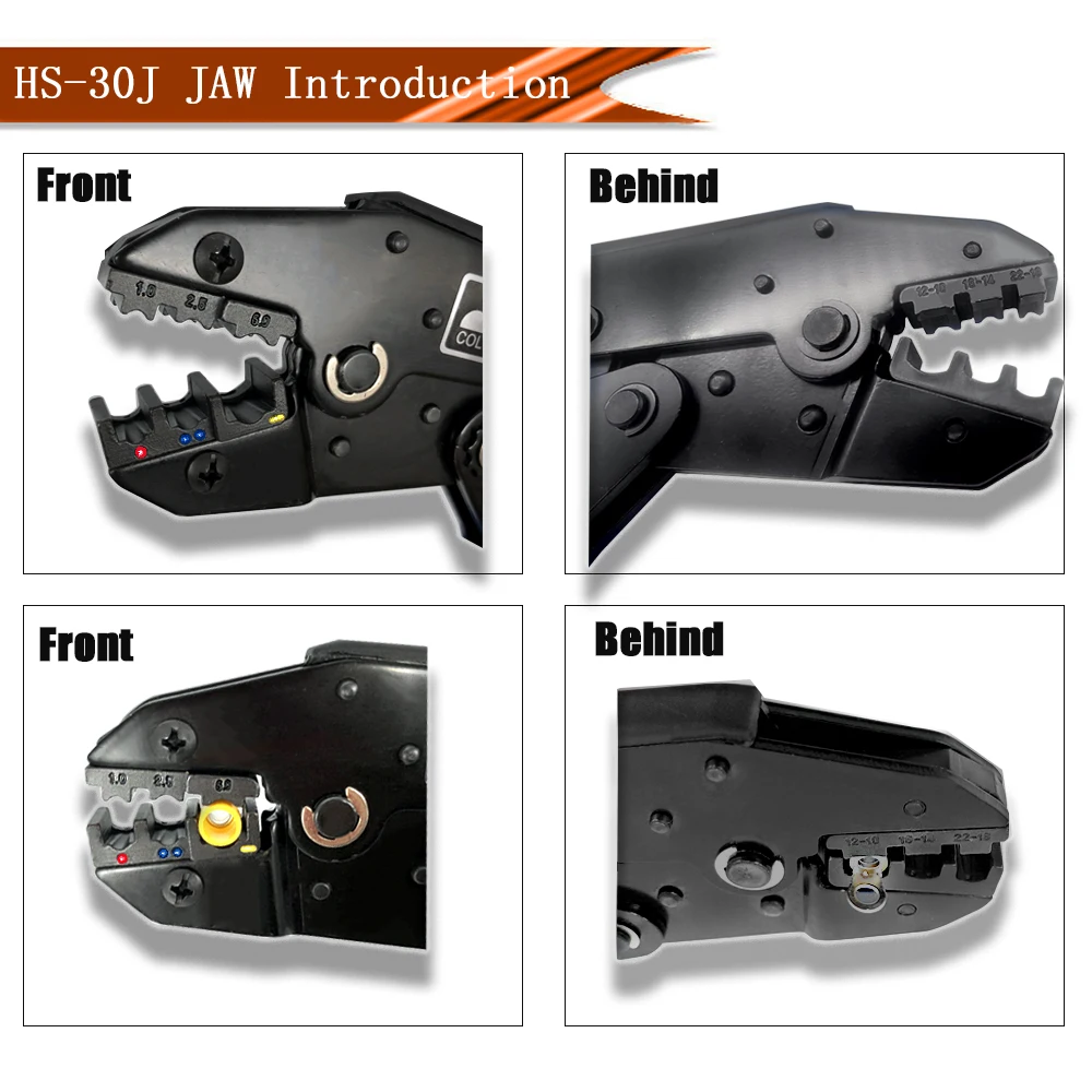 Serre joints,Pince à sertir HS-30J HS-40J, outils de pince combinée ...