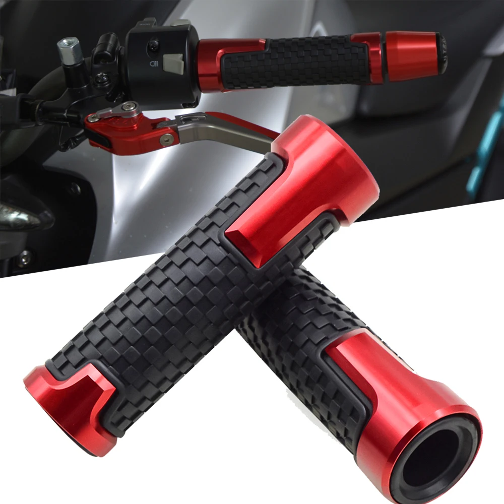 Motorcycle-Handle-Bar-Rubber-Handle-Bar-Grip-For-Kawasaki-J300-J-300 ...