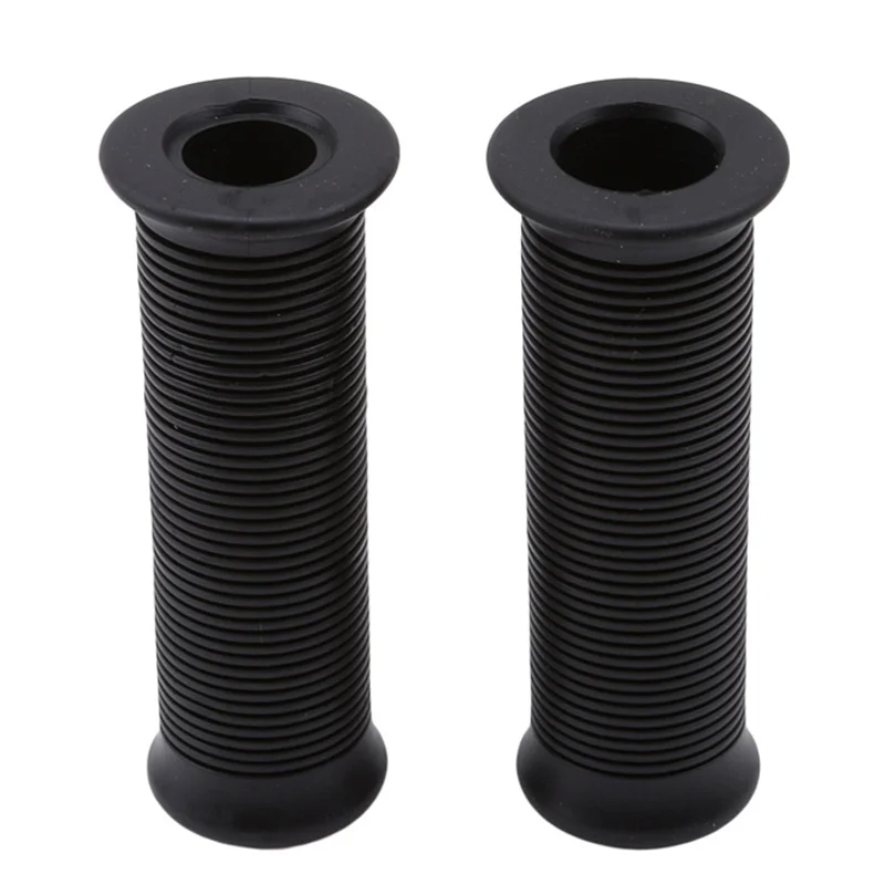 Motorcycle Hand Grips Handle Rubber Bar Gel Grip Retro Rubber ...