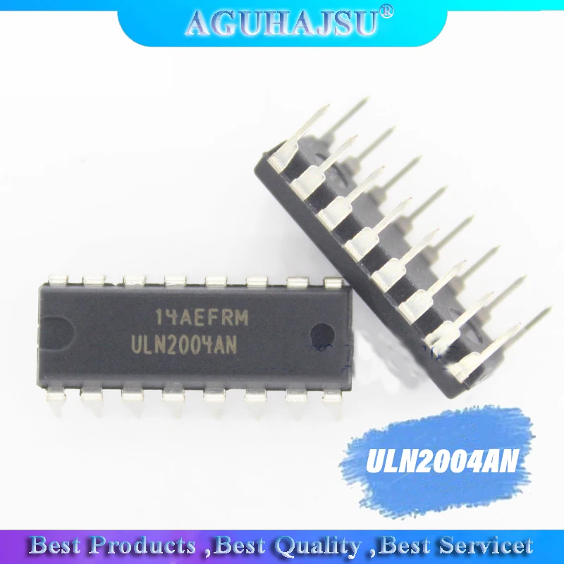 10pcs Uln2004an Dip16 Uln2004a Uln2004 Dip New Darlington Transistor ...