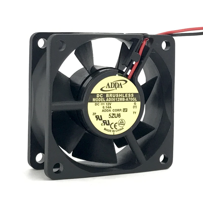 original AD0612MB-A70GL 6025 6cm 12V 0.14A chassis power cooling fan ...