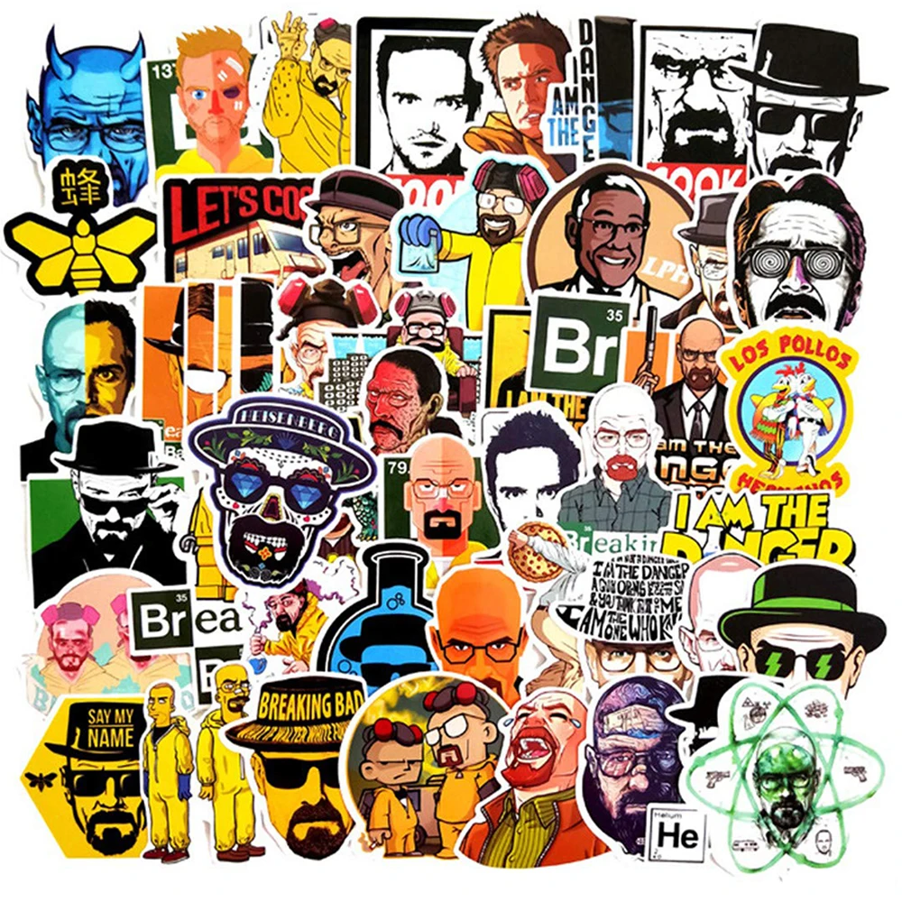 10-30-50PCS-TV-Show-Breaking-Bad-Stickers-DIY-Skateboard-Suitcase ...