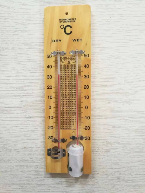 Dry And Wet Bulb Thermometr