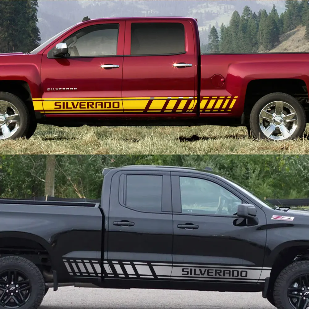 Chevy Silverado Stickers Custom Vinyl Custom Stickers For Chevrolet