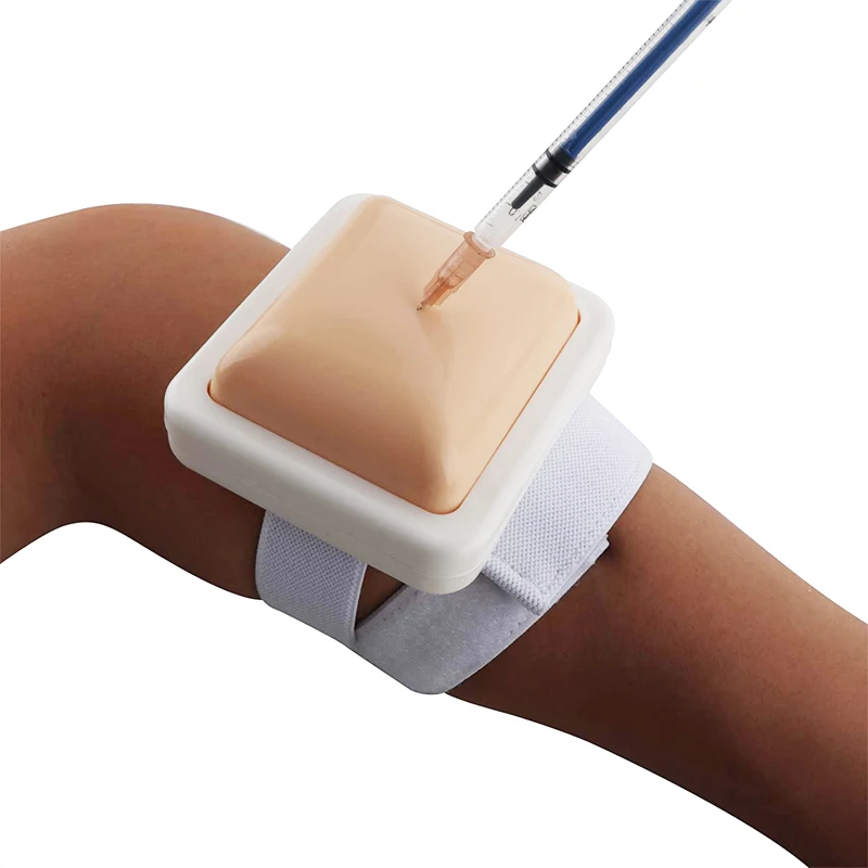 Injection-Simulation-Intramuscular-Training-Skin-Pad-Medical-Injector ...