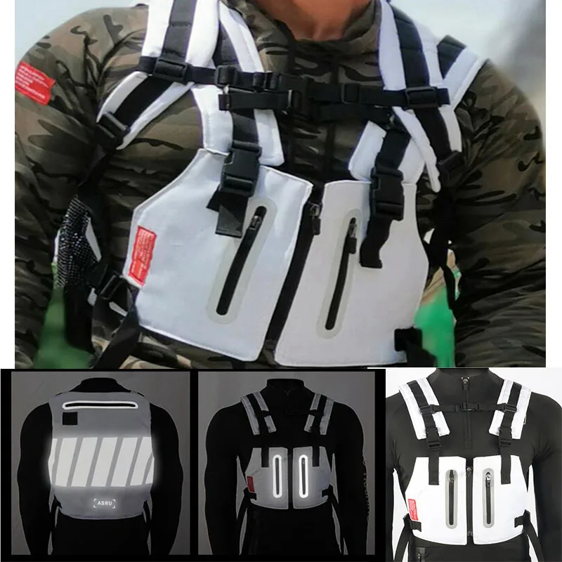 Multifunction-Military-Tactical-Vest-Chest-bag-Outdoor-Hip-hop-Sport ...