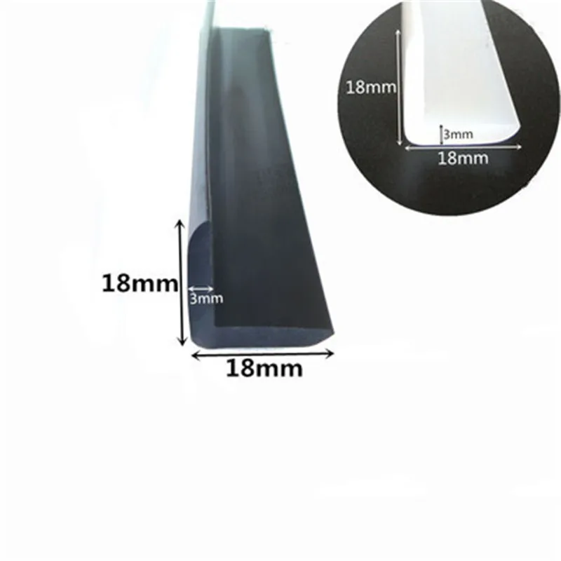Custom-Solid-Silicone-L-Shape-Sealing-Strip-Heat-Resistant-Weatherproof ...