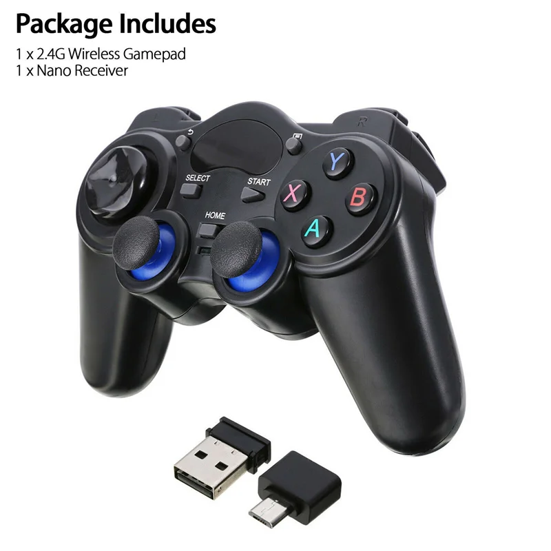 Mando inalámbrico USB para Android TV Box, ordenador portátil, 2,4 GHz ...