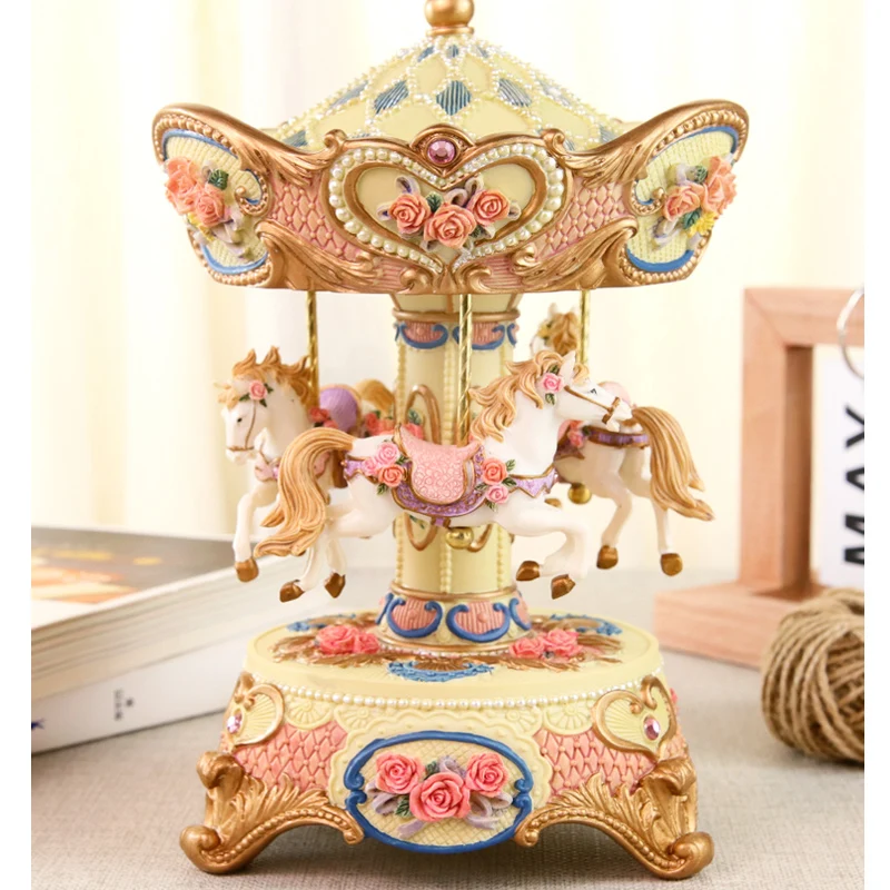 20X12CM New Gift present princess love girl music box musical handmove ...