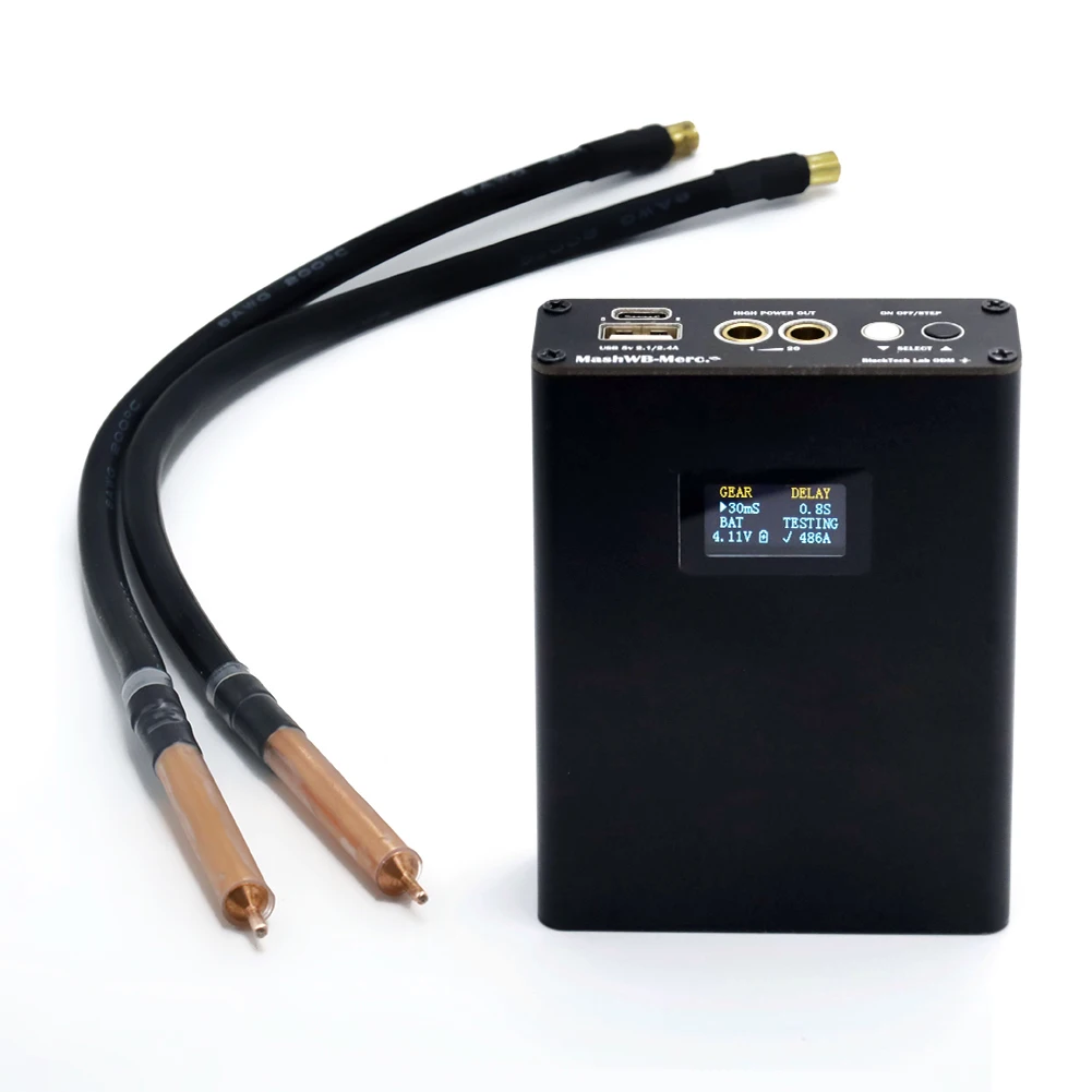 Mini Spot Welder Digital Spot Welding Machine for 18650 Lithium Battery ...