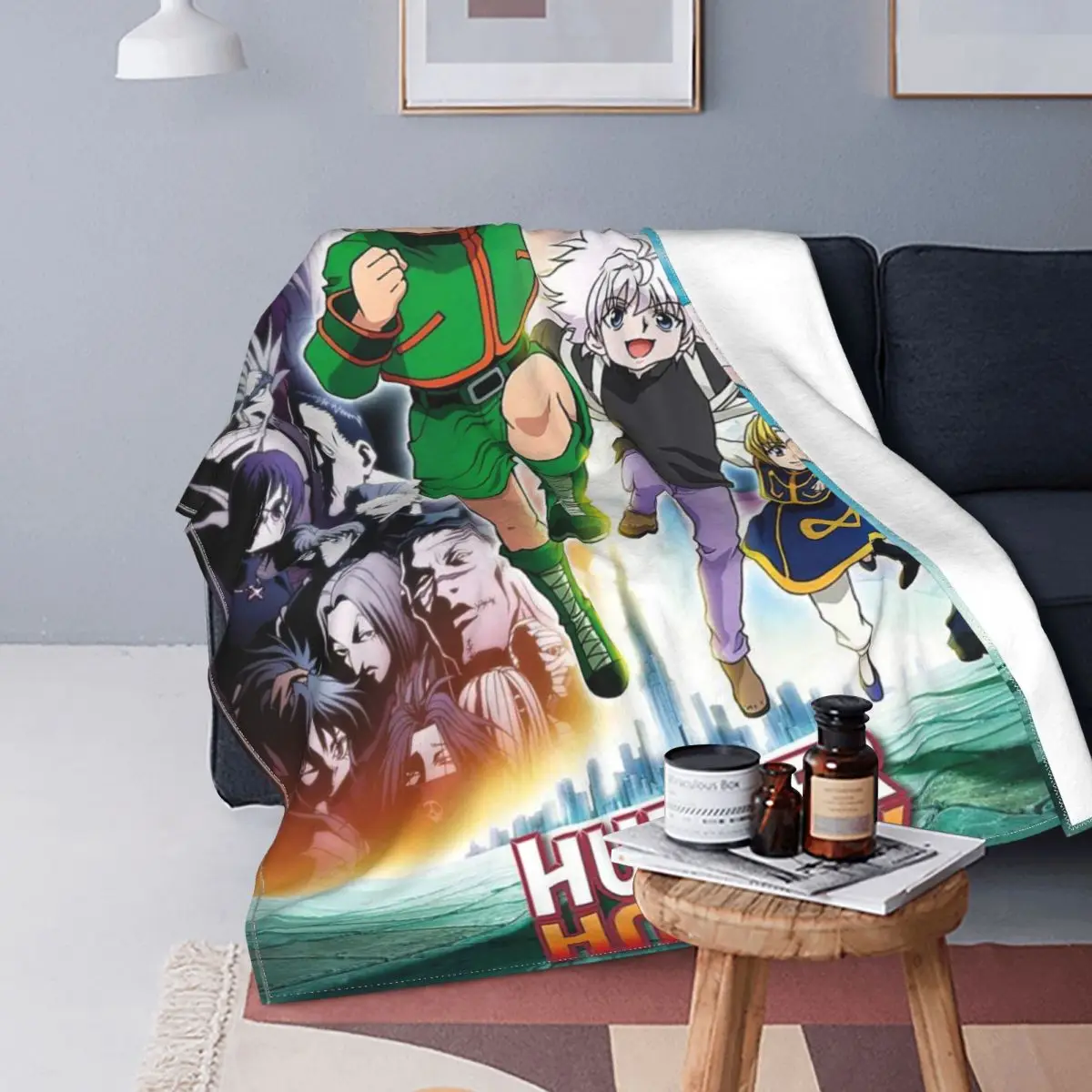 Killua-Zoldyck-Kurapika-Freecss-Gon-Morow-Hisoka-Fleece-Throw-Blankets ...