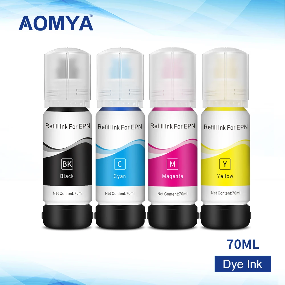 2-Packs-Premium-replace-EPSON-103-T103-104-544-Ink-Refill-Dye-Based-Ink ...