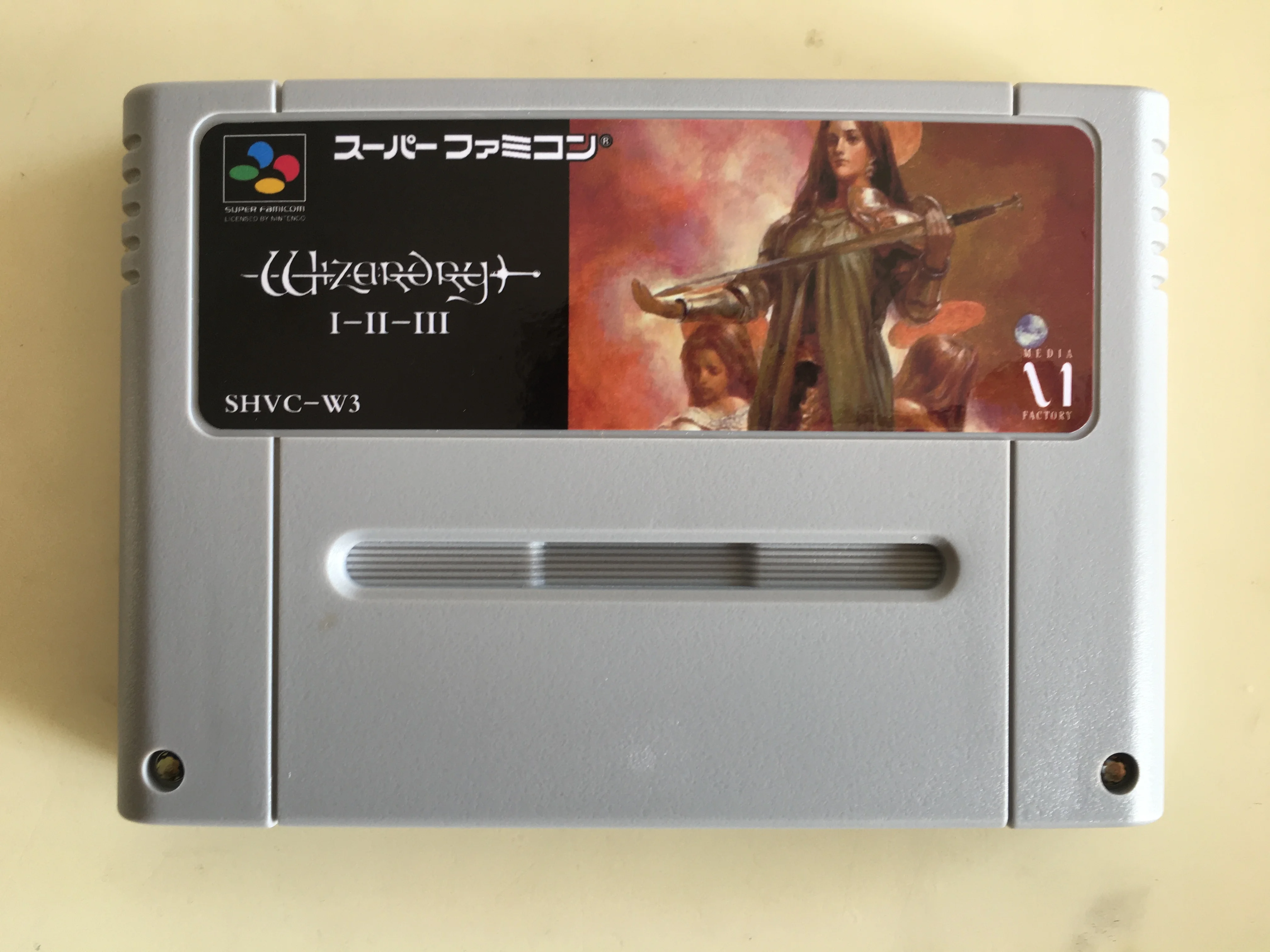 16bit Game Cards : Wizardry I-ii-iii : Story Of Llylgamyn ( Japanese ...