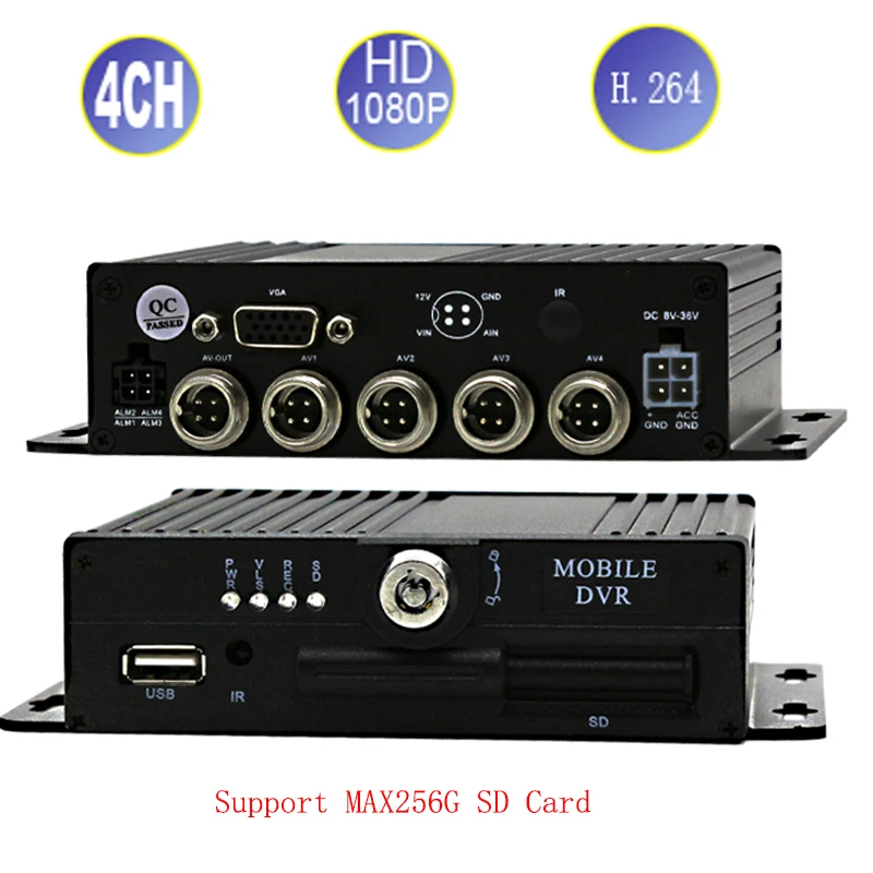 1080P-MDVR-4-Channels-Vehicle-Video-Recorder-Support-Max-256G-TF-Card ...