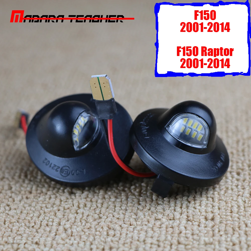 Luz LED para matrícula de coche, lámpara Canbus Super Duty Ranger ...