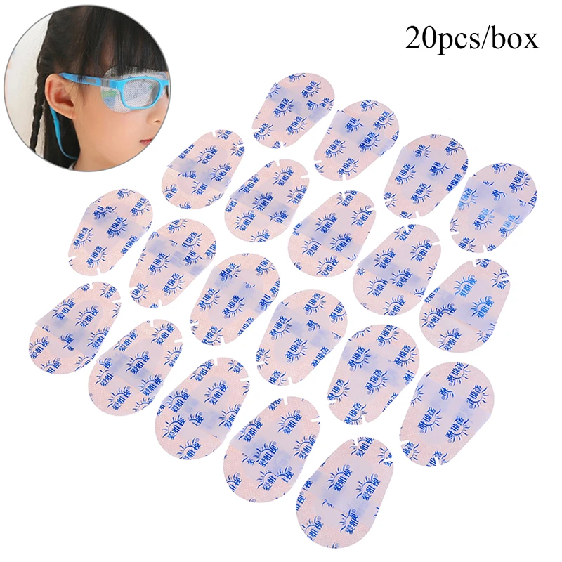20pcs Soft Child Amblyopia Training Eyeshade Amblyopia Orthoptic ...