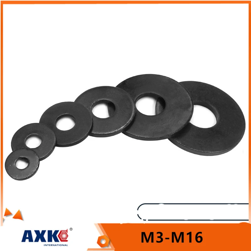 2/5/10/20/25pcs M3 M4 M5 M6 M8 M10 M12 M14 M16 Black Grade 8.8 Steel ...