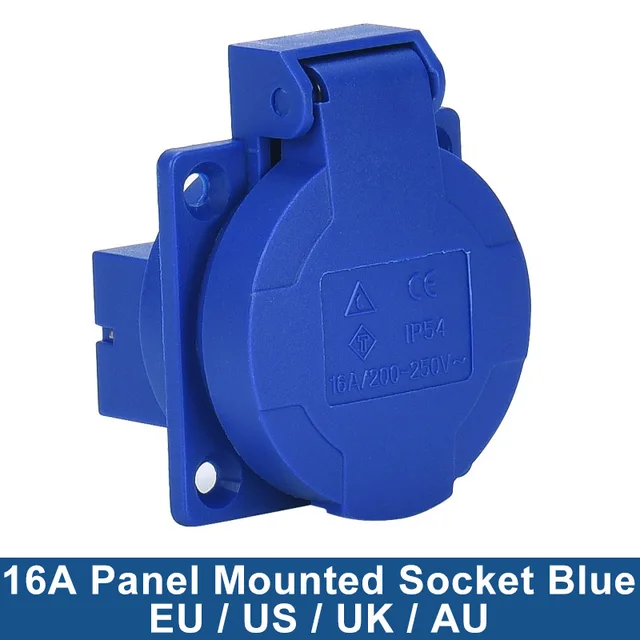 Outdoor Mobile Industrial Socket Box MCB RCBO 110V 220V 16A Waterproof ...