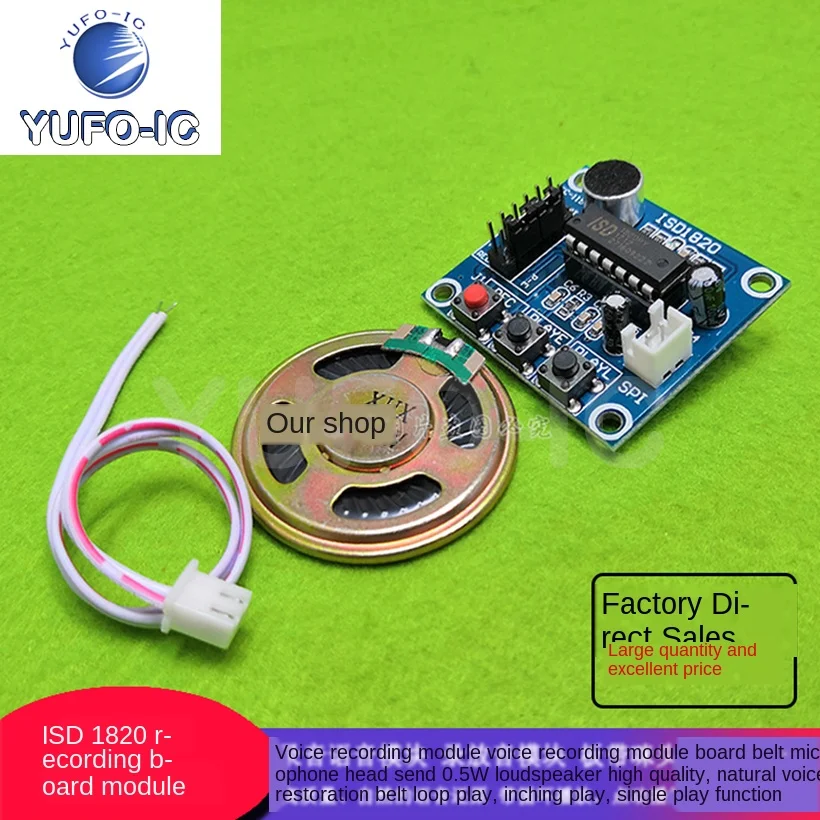 1PCS-Isd1820-Recording-Voice-Module-Voice-Module-Recording-Sound-Module ...