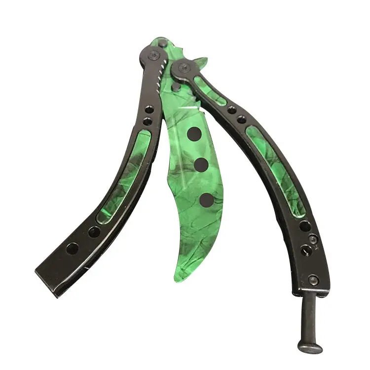 Бабочка в ноже balisong Karambit складной нож Лезвие подарок для мужчин ...