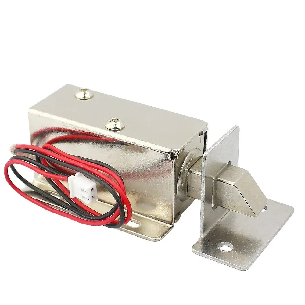 DC small electric control lock DC12v access control electronic lock ...